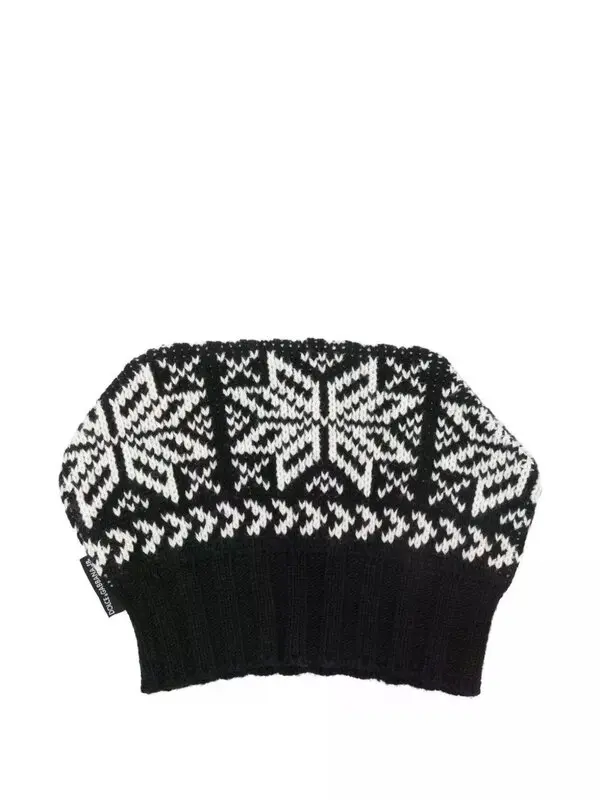 Dolce & Gabbana 2000s Patterned Beanie