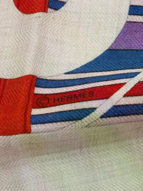 Hermès 2010s Carréjan Scarf