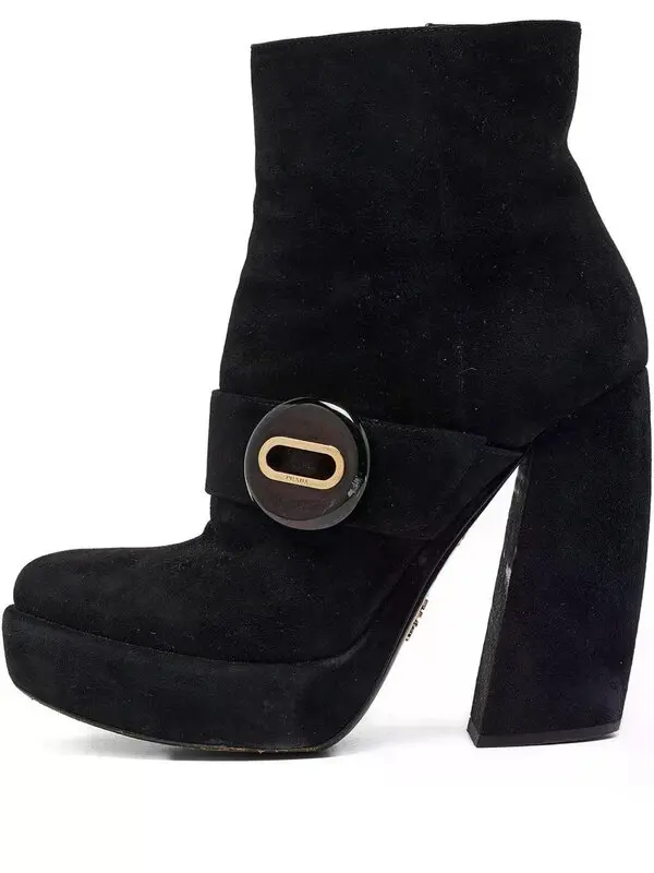 Prada 110mm Logo-appliqué Boots