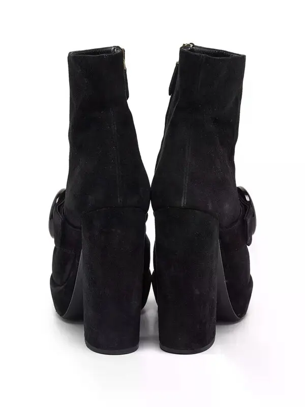 Prada 110mm Logo-appliqué Boots