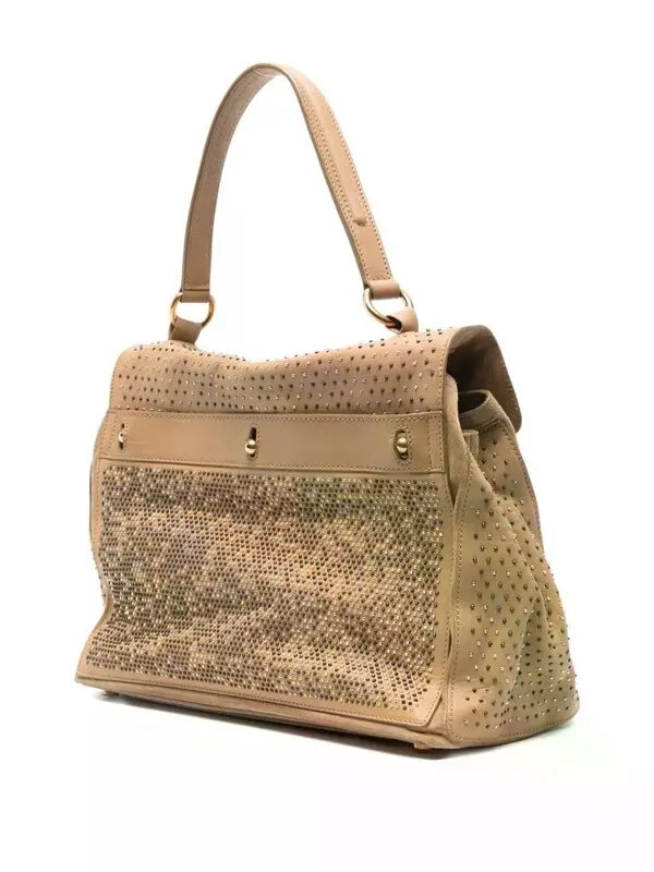 Saint Laurent 2010s Muse Two Tote Bag - Neutrals
