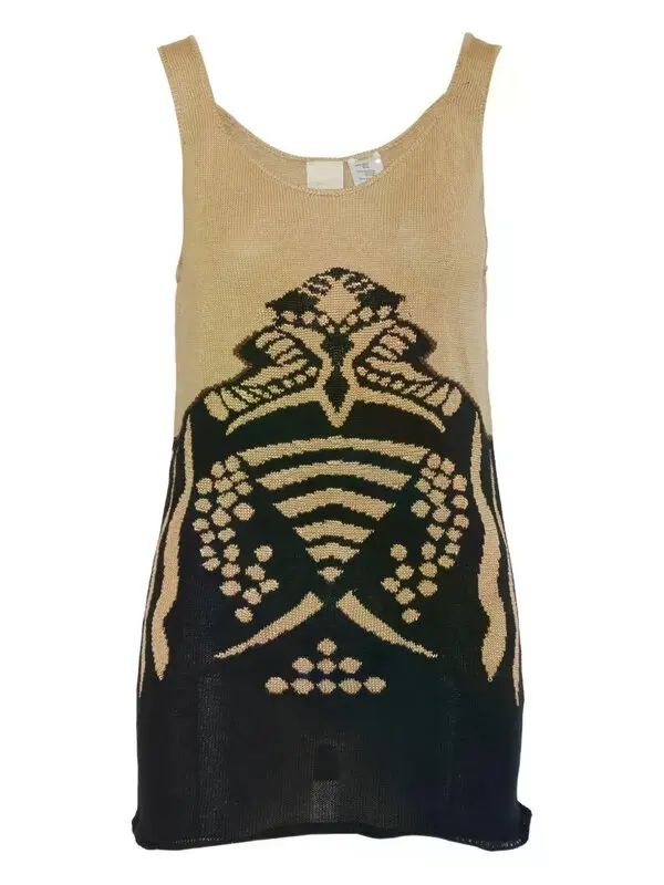 KRIZIA Patterned Tank Top