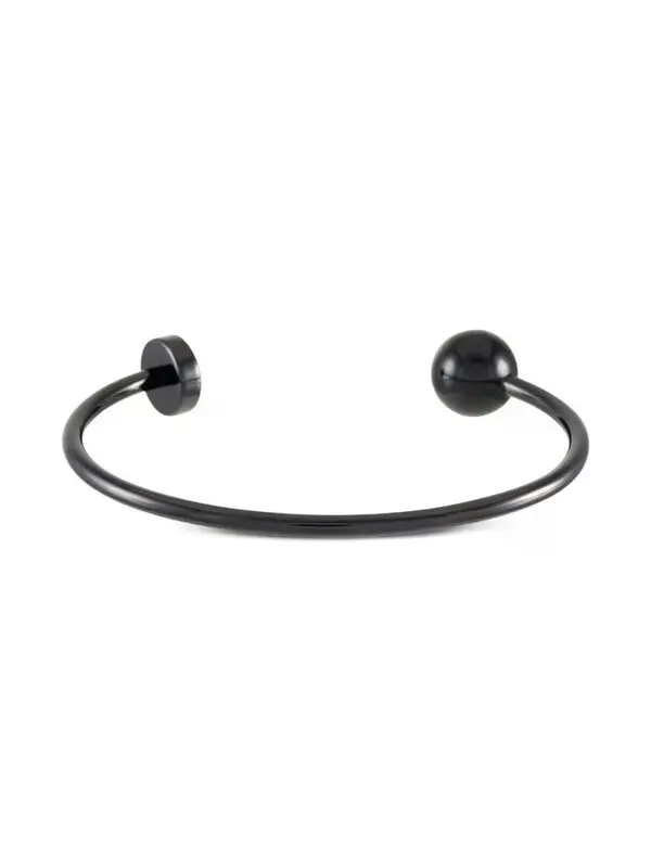 Calvin Klein Open Bangle Bracelet - Black