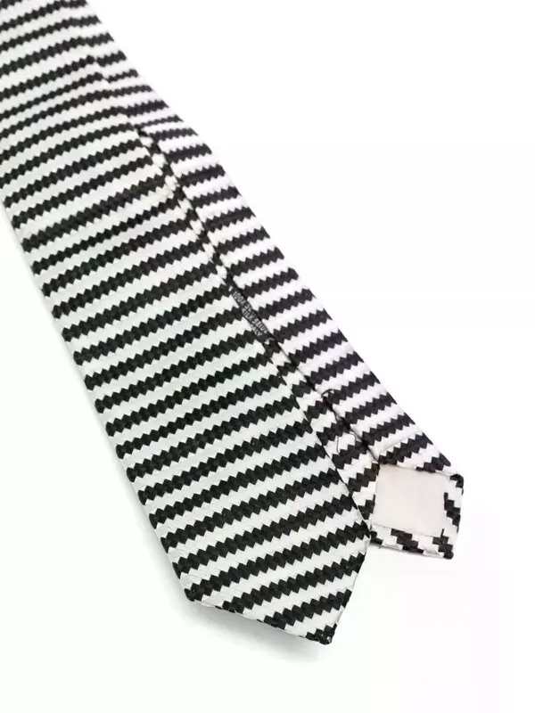 Dolce & Gabbana 2000s Patterned Jacquard Neck Tie