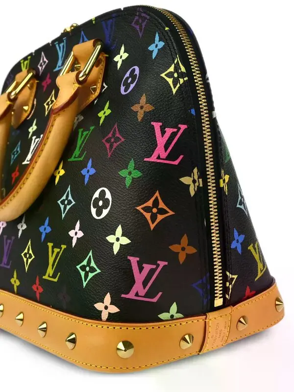 LOUIS VUITTON X Takashi Murakami 2007 Alma Handbag - Black