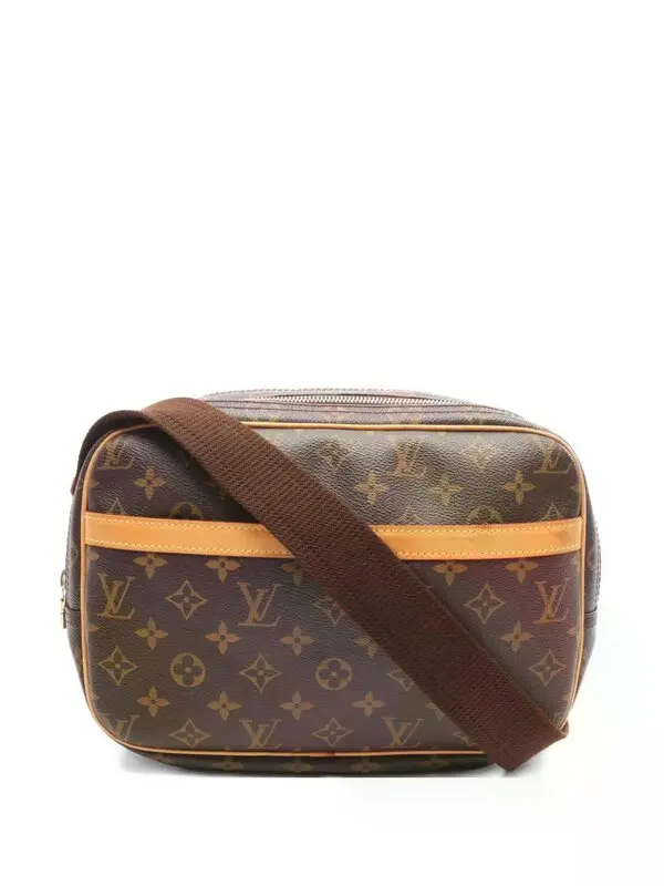 LOUIS VUITTON 2008 Reporter Pm Monogram Shoulder Bag - Brown