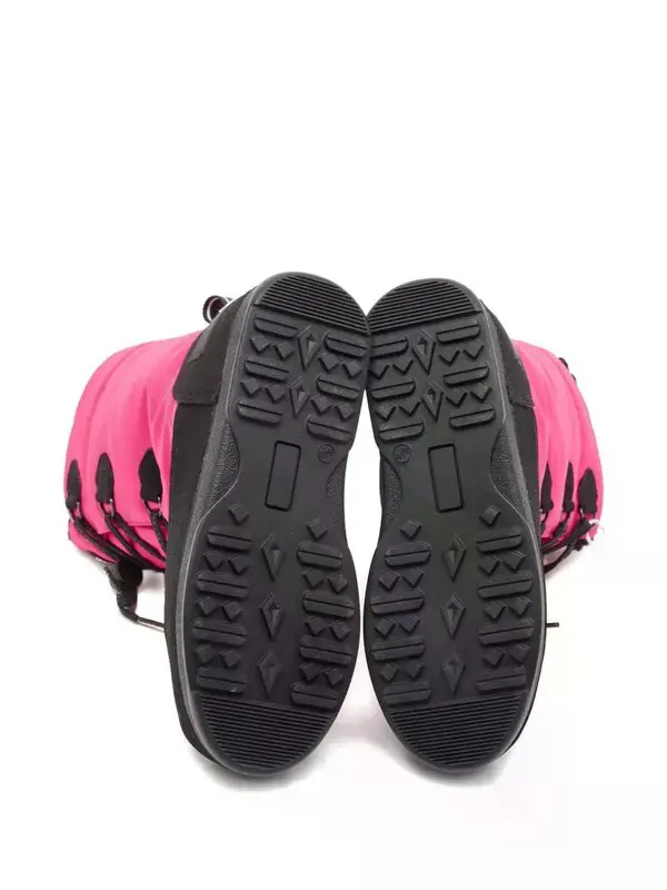 Dolce & Gabbana Lace-up Nylon Boots