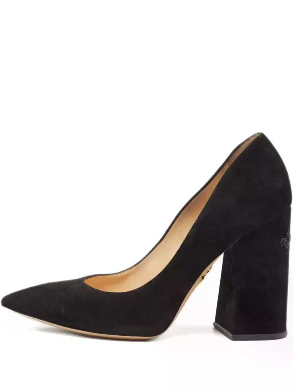 CHARLOTTE OLYMPIA 110mm Leather Heeled Pumps