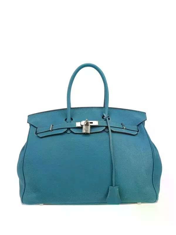 Hermès Birkin 35 Handbag - Blue