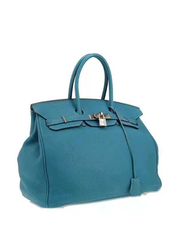 Hermès Birkin 35 Handbag - Blue