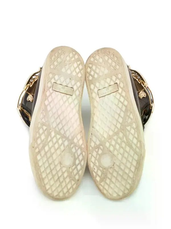 GIUSEPPE ZANOTTI Leather High-top Sneakers