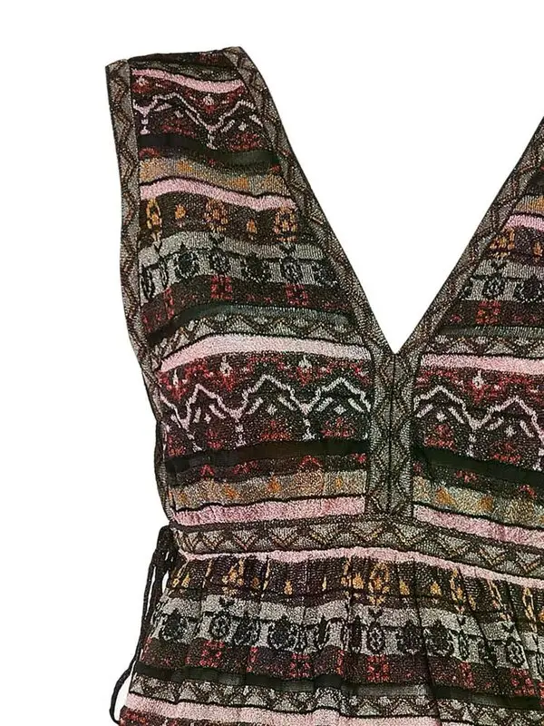 Missoni Patterned Jacquard Top - Black