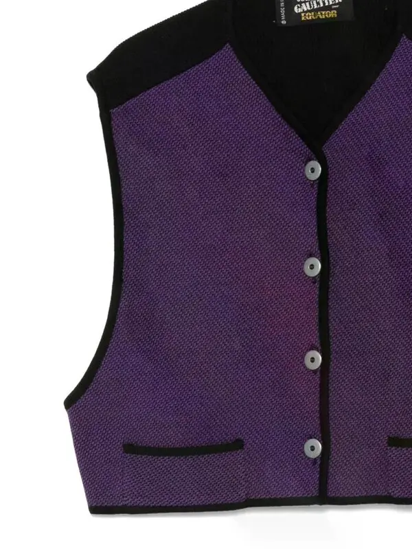 JEAN PAUL GAULTIER 1990s Wool Vest