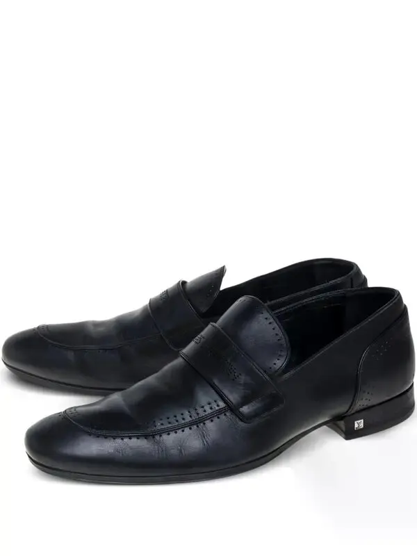 LOUIS VUITTON Leather Loafers