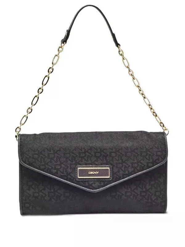 Dkny Monogram Flap Shoulder Bag