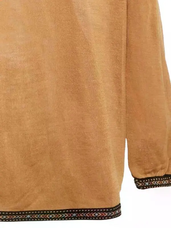 Missoni Long Sleeve Embroidered T-shirt