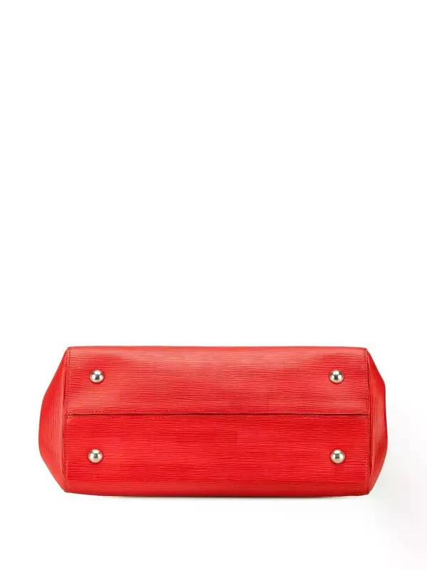 LOUIS VUITTON 2014 Epi Marly Mm Satchel - Red