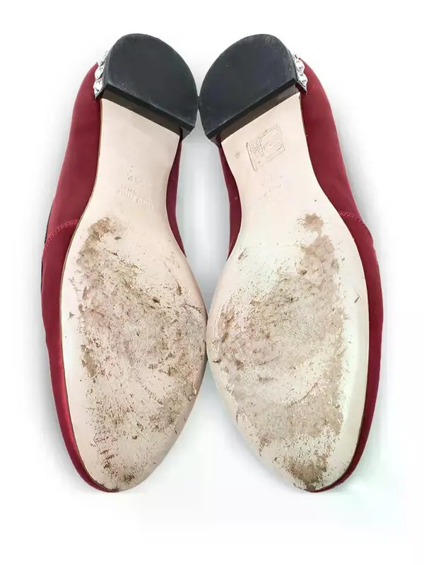 Miu Miu Embroidered Crystal Pumps