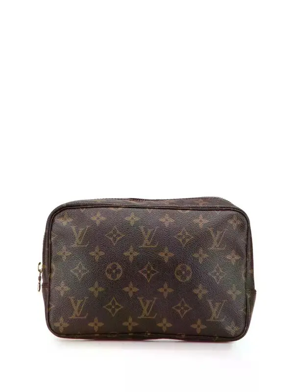 LOUIS VUITTON 1987 Monogram Trousse Toilette 23 Clutch
