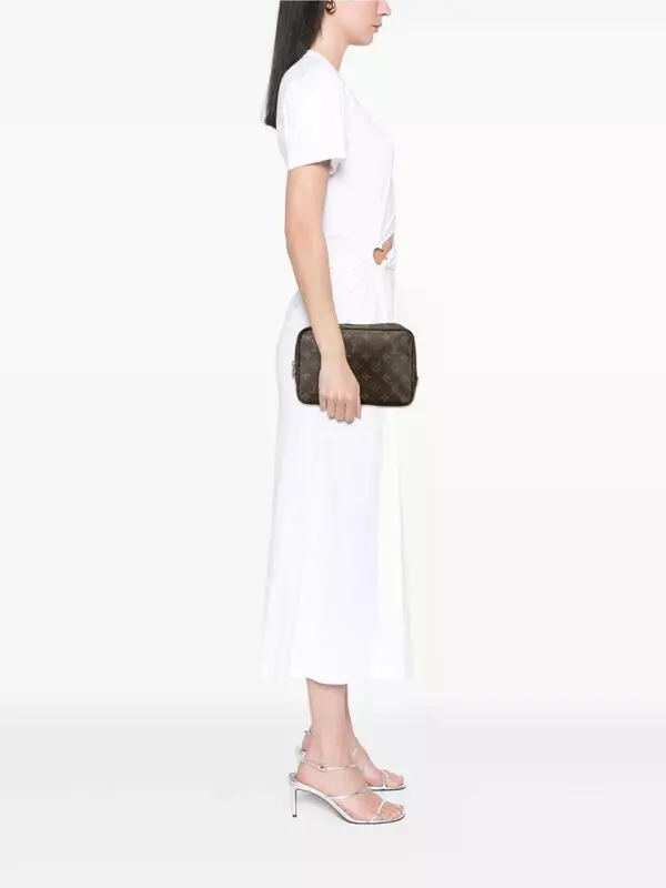 LOUIS VUITTON 1987 Monogram Trousse Toilette 23 Clutch