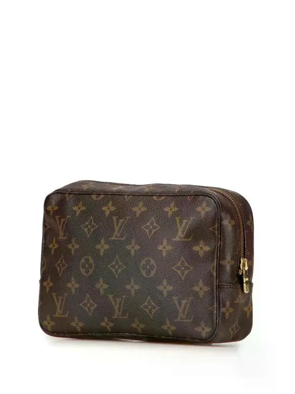 LOUIS VUITTON 1987 Monogram Trousse Toilette 23 Clutch