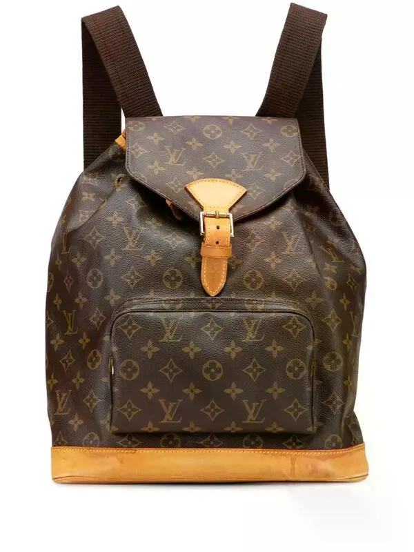 LOUIS VUITTON 1996 Monogram Montsouris Gm Backpack
