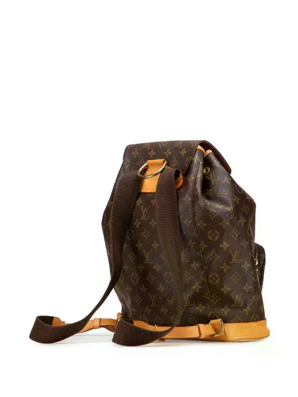 LOUIS VUITTON 1996 Monogram Montsouris Gm Backpack