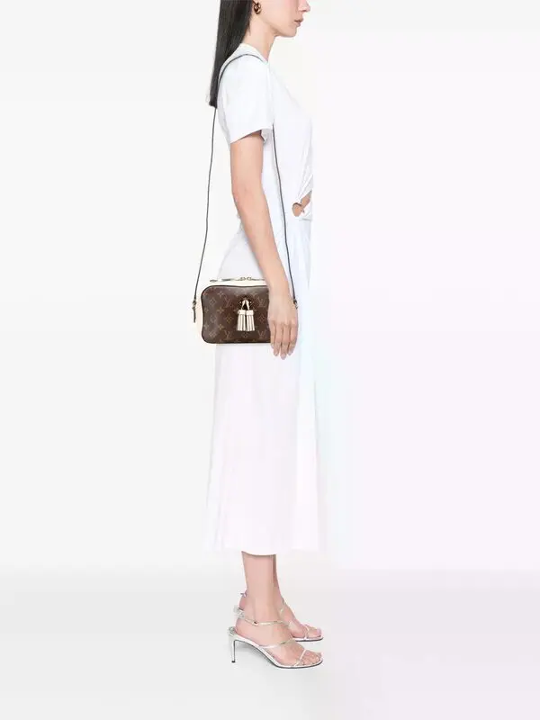 LOUIS VUITTON 2018 Monogram Saintonge Crossbody Bag - Brown