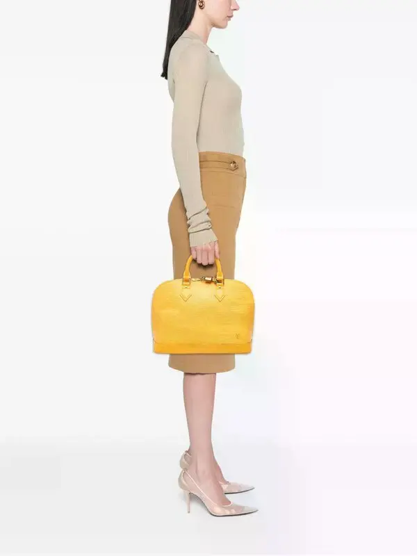 LOUIS VUITTON Epi Alma Pm Handbag