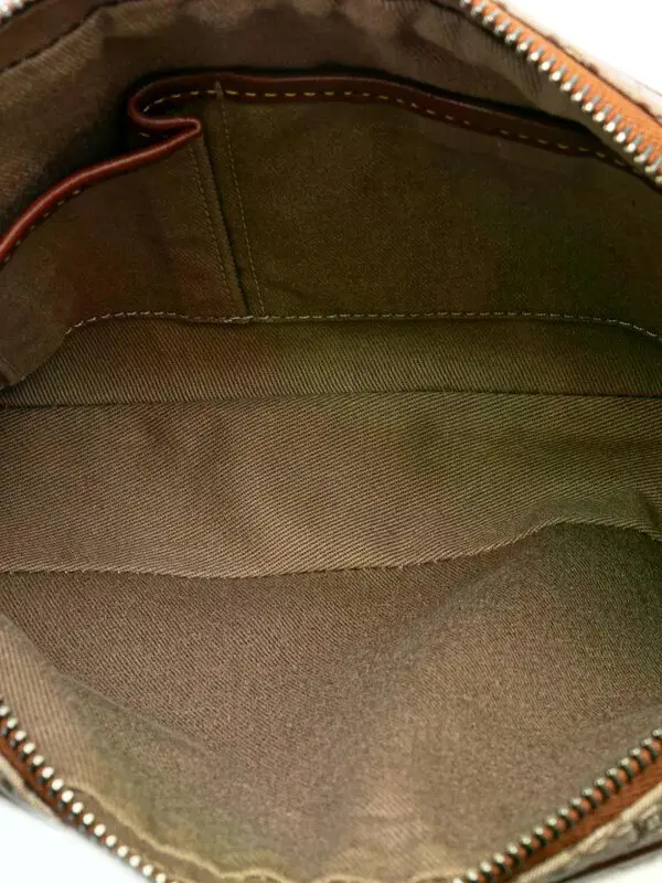 Celine 2010 Macadam Canvas Crossbody Bag