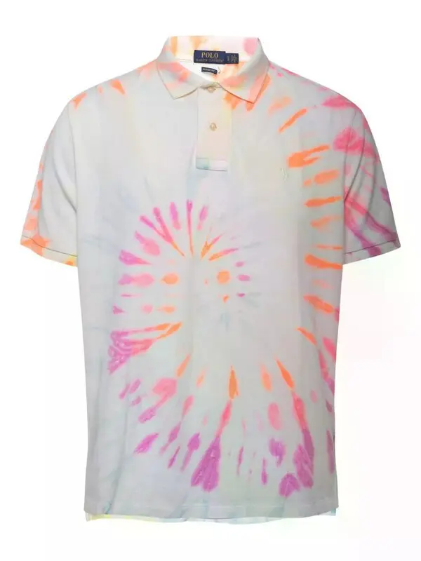 Polo Ralph Lauren Tie-dye Polo Shirt - Neutrals
