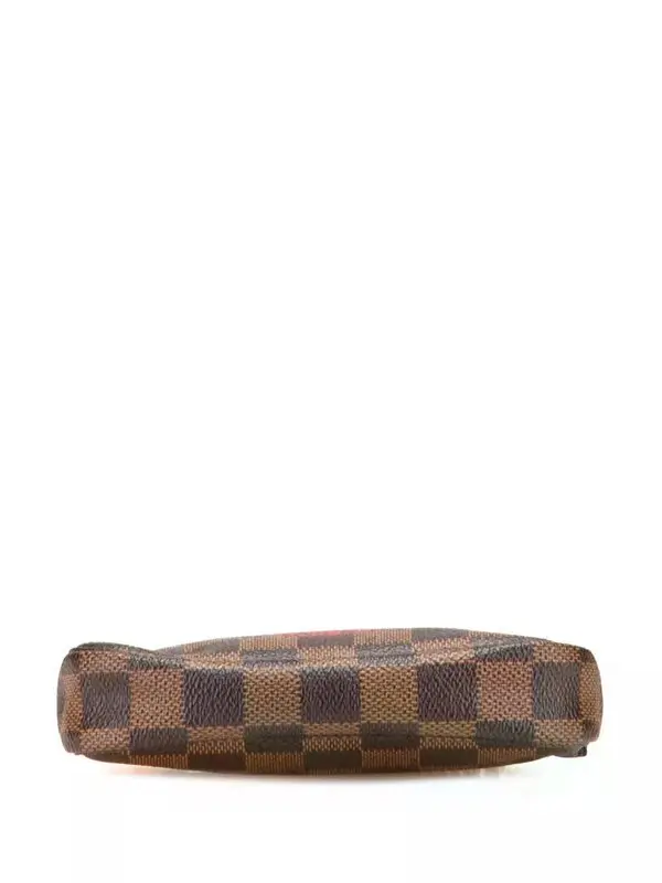 LOUIS VUITTON 2008 Damier Ebene Trunks And Bags Mini Pochette Accessoires