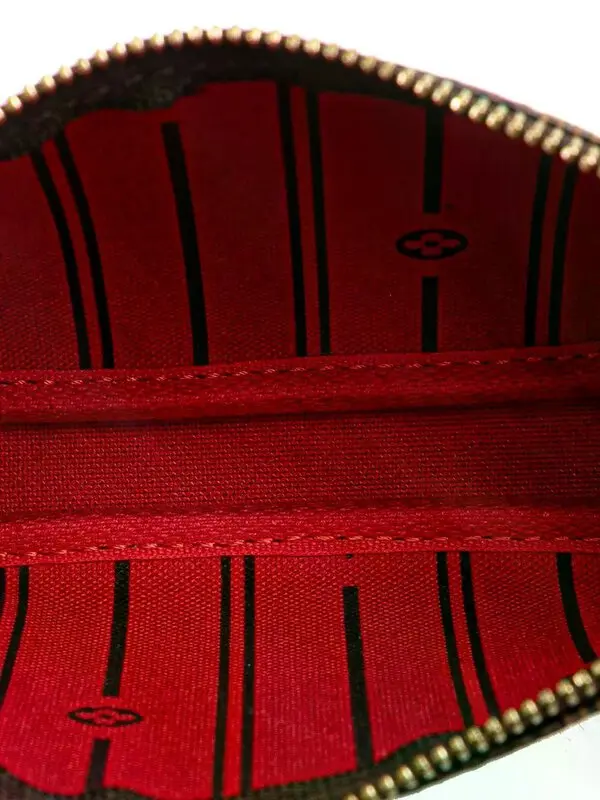 LOUIS VUITTON 2008 Damier Ebene Trunks And Bags Mini Pochette Accessoires