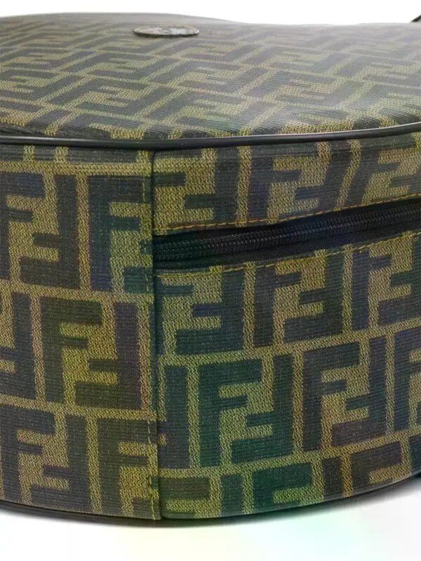 Fendi 1990s Zucca Canvas Shoulder Bag