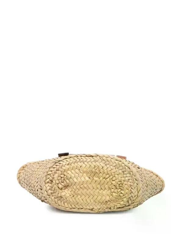Loewe 2019 Small Raffia Basket Tote Bag