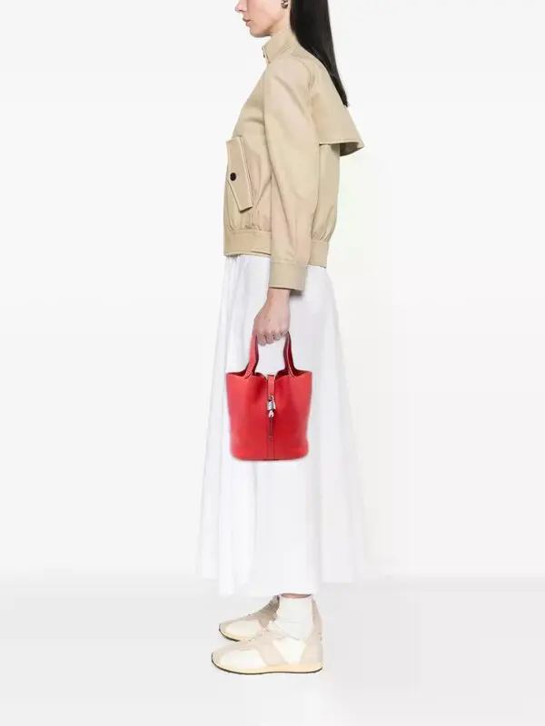 Hermès Clemence Picotin Lock 22 Handbag
