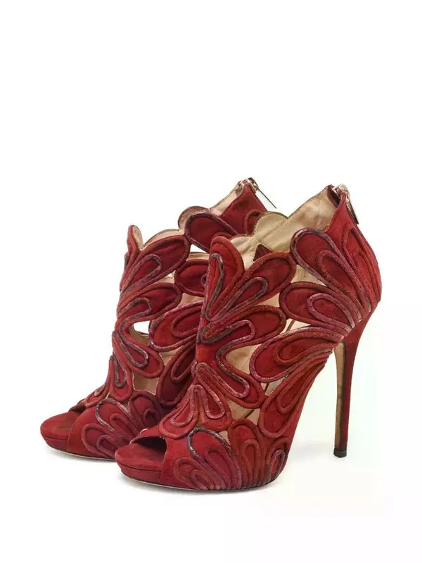 JIMMY CHOO 135mm Kalipso Open-toe Ankle Boots