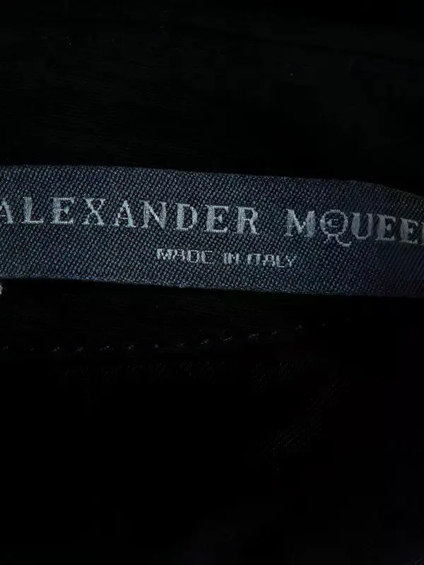 Alexander McQueen Sleeveless Peplum Top
