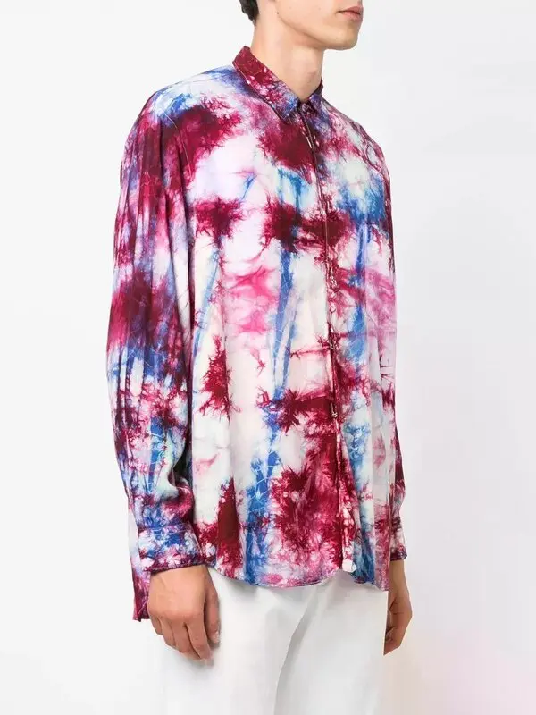 Comme Des Garçons 2000s Tie-dye Shirt