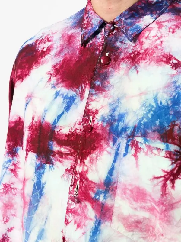 Comme Des Garçons 2000s Tie-dye Shirt