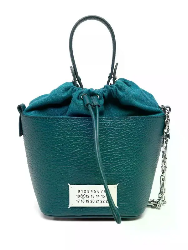 MAISON MARGIELA Logo Patch Bucket Bag