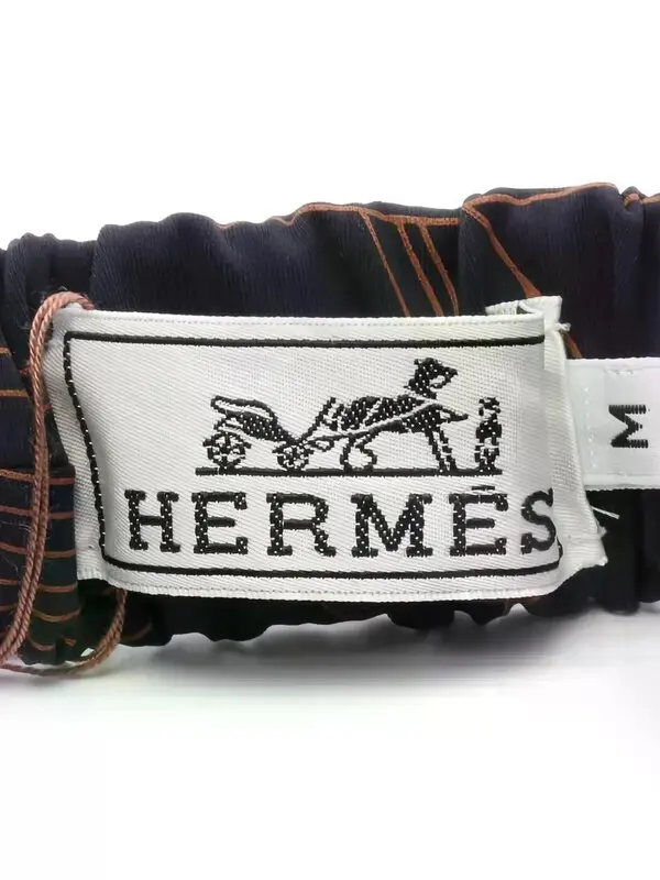 Hermès Abstract-print Headband