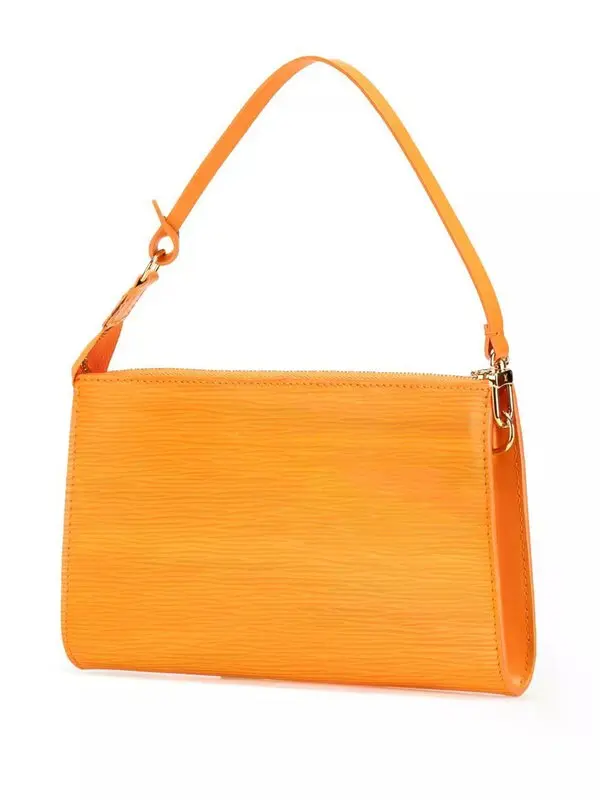 LOUIS VUITTON 2003 Epi Pochette Accessoires Shoulder Bag - Orange