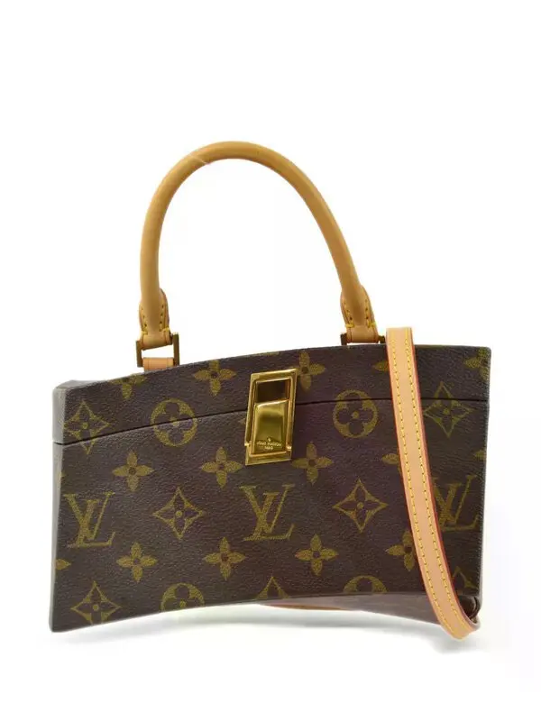 LOUIS VUITTON X Frank Gehry 2014 Twisted Box Handbag - Brown