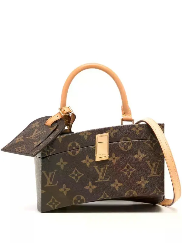 LOUIS VUITTON 2014 Monogram Twisted Box Handbag