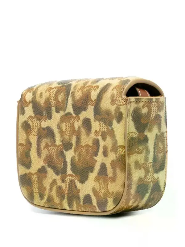 Celine 2023 Mini Leopard Print Claude Crossbody Bag