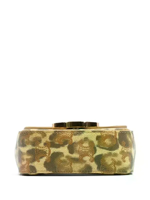 Celine 2023 Mini Leopard Print Claude Crossbody Bag