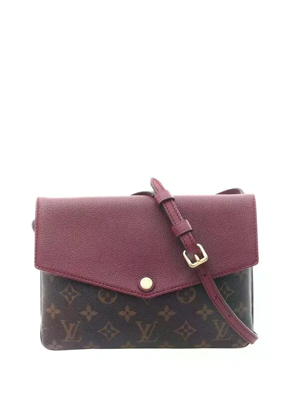 LOUIS VUITTON 2015 Monogram Twinset Crossbody Bag