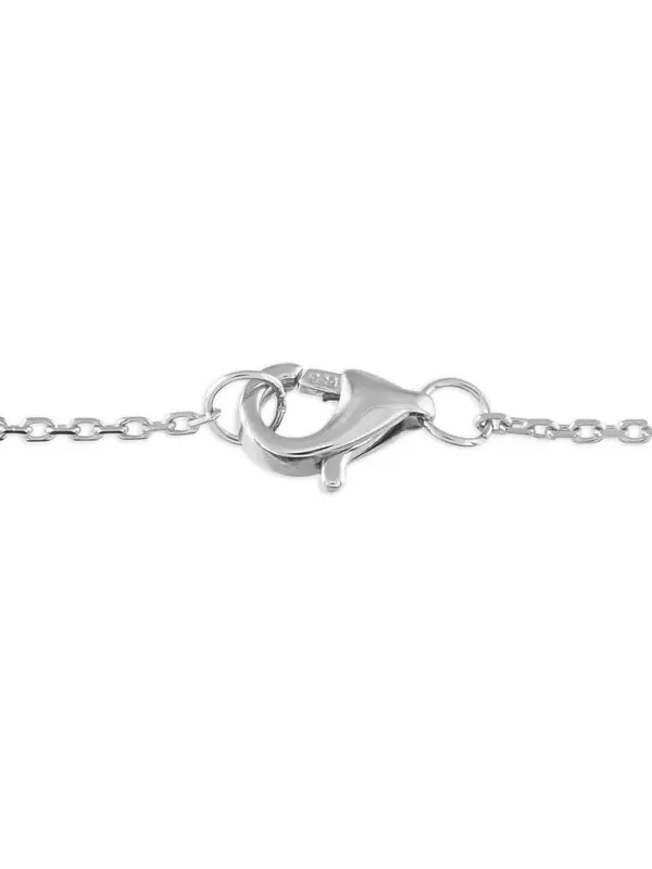 LB EXCLUSIVE 14k White Gold Station Diamond Bracelet - Silver
