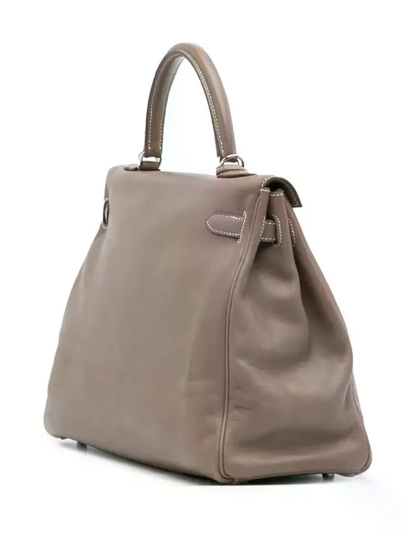 Hermès Kelly Ii Retourne 35 Satchel - Brown